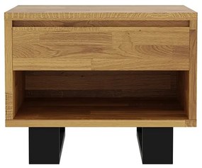 Massivo Noční stolek Prado/ Wigo 1s, dub, masiv