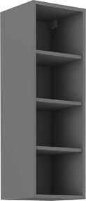 ARIA aw | horní regál 30 G-90 OTW s policemi | VYSOKÝ | 30 cm | antracit