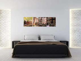 Obraz - Amsterdam (170x50 cm)