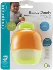 Infantino Kousátko silikonové Handy Dandy / od narození
