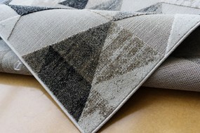 BE Koberec Lagos 1700 BEIGE - béžový šedý černý obdélníkový Rozměr: 80x150 cm