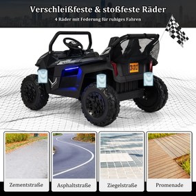 Costway 2místné dětské auto s 2,4G dálkovým ovládáním 12V dětské