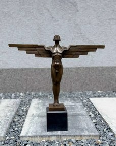 Bronzová socha - Ikarus Art Deco