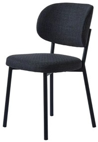 Designová jídelní židle Calixte tmavě šedá