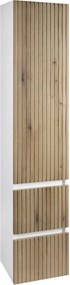 Aqualine Paneda - Skříňka vysoká 35x165x31 cm, L/P, dub emporio PN265