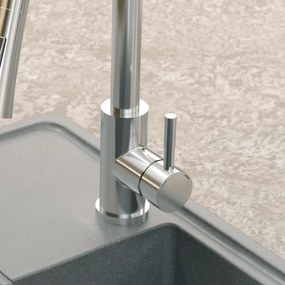 Kuchyňská dřezová baterie QUADRON JULIA s vytahovací sprchou chromovaná