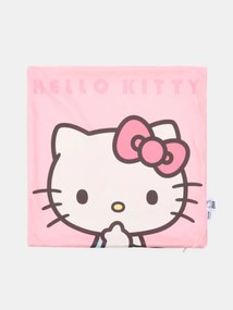 Sinsay - Povlak na polštář Hello Kitty - pastelová růžová