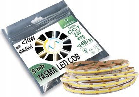 Led pásek Cob 24V 608 diod 14W/mb na 5 m Cct linku