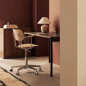 AUDO (MENU) Kancelářská židle Co Task Chair, Chrome / Black Oak