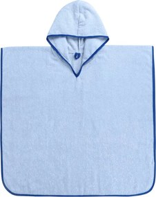 Bellatex Froté pončo Modrá 5 - 8, let