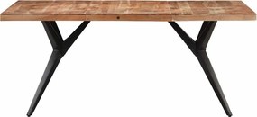 Jídelní stůl 160 x 80 x 76 cm masivní akáciové dřevo 323565