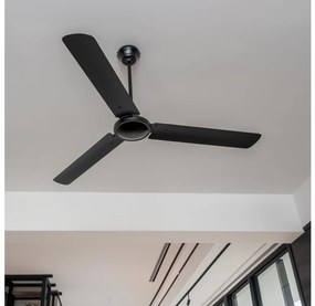 ZEVENTI - Stropní ventilátor TOFINO černá 03807-OEM