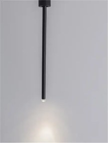 LED černé designové stropní svítidlo Ornos 50