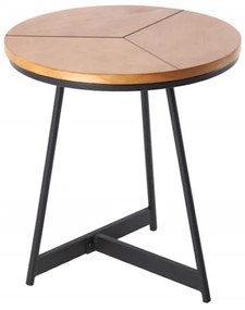 Elegance příruční stolek hnědý 45 cm