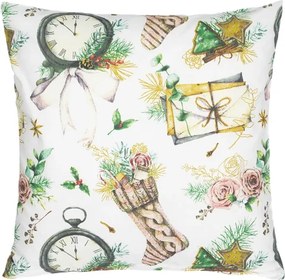 Bellatex Povláček bavlněný vánoce 40x40 cm Vánoční čas
