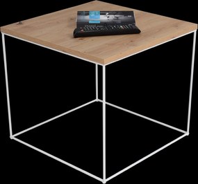 ADRK Furniture Konferenční stolek ELENA 50x50 CT-ELE-W-A