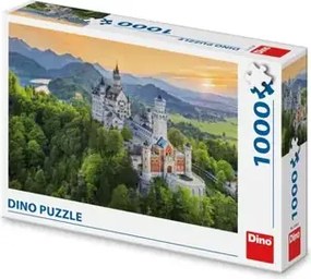DINO Puzzle Jarní Neuschwanstein / 1000 dílků / od 15 let
