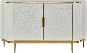 Komoda Stilig ST906C 150 cm krémová/zlatá