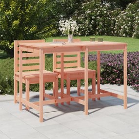 vidaXL Zahradní stůl černý 159,5 x 82,5 x 110 cm masivní borové dřevo [824100] Barva: Medově hnědá borovice
