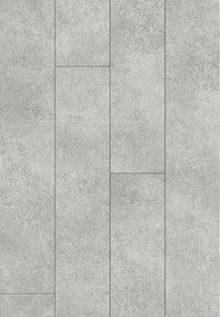 Mexen Silver Galaxy vinylové panely 1227 x 187 mm LVT Dryback 2,5 mm, podklad PVC 4 V-Fuga, Teraco - F1357-1227-187-255-4V1-01