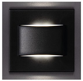 Kanlux | Kanlux 33337 - LED Schodišťové svítidlo ERINUS LED/1,5W/12V 4000K černá | KX0397