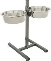 TRIXIE 24922 Psí bar / výška 50cm / 2x miska 2.8l/24cm