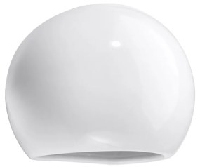 Sollux Lighting Lakované nástěnné svítidlo GLOBE bílý lesk