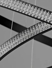 LED lustr Nager 59 černé