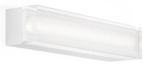 Hranaté koupelnové svítidlo Mirbi Long IP44  Hranaté koupelnové svítidlo Mirbi Long IP44 Délka: 300 mm, Teplota chromatičnosti: 2700 Kelvinů