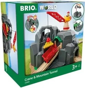 BRIO Jeřáb a horský tunel / od 3 let