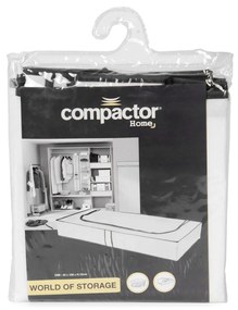 Nízký textilní úložný box Compactor Life 108 x 45 x15 cm, bílý polypropylén