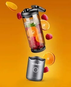 Nutribullet Flex NBP013GM šedá (gunmetal) / 0,59 l / aku (USB-C)