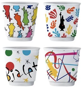 Bialetti Sada 4 šálků Bicchierini Arte