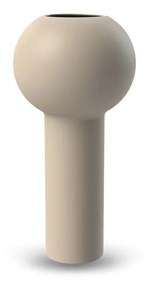 Cooee Design, Keramická váza Pillar Sand, 24 cm  | béžová HI-028-27-SA