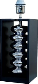 Designová stolní lampa Kamaria 55 cm černá
