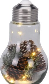 Home Styling Collection Žárovka s LED a dekorací uvnitř, 31 cm