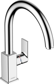 Hansgrohe Vernis Shape M35- kuchyňská páková baterie 210 s otočným výtokem, chrom 71871000