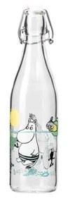 Skleněná láhev Moomin Fun in the Water 0,5 l Muurla