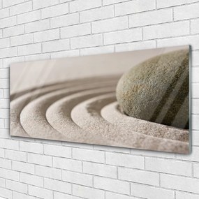 akrylový obraz Kámen Písek Umění 125x50 cm