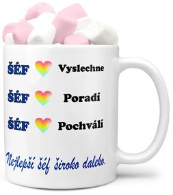 Hrnek Šéf poradí (Náplň hrníčku: Marshmallow)