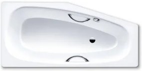 Kaldewei Mini 157 x 70/47,5 cm 225200010001 vana smaltovaná model 836 levá