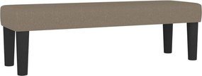 Box spring postel s matrací taupe 200x200 cm textil 3136865