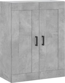 Skříň highboard betonově šedá 69,5x34x180 cm kompozitní dřevo 3199877