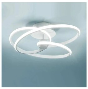 Gea Luce | Gea Luce DIVA P P BIANCO- LED Stmívatelný přisazený lustr DIVA LED/42W/230V bílá | FX0224