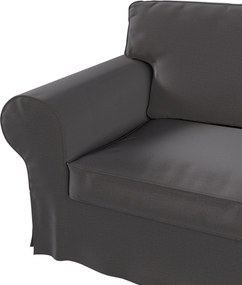 Potah na pohovku IKEA Ektorp 2-místná s lenoškou barva hnědá látka sametová