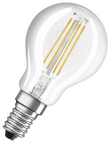 LED Filament žárovka E14 4 W, teplá bílá, 3ks