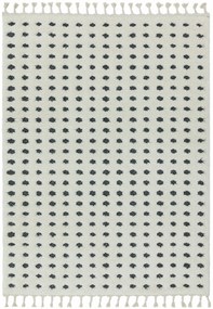 Šedý  koberec Afuan Dotty Grey Rozměry: 160x230 cm