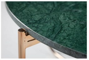 Massive home | Konferenční stolek NOBLES 62 CM zelený mramor
