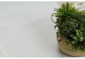 Kusový koberec Duhra bílý atyp 70x300cm