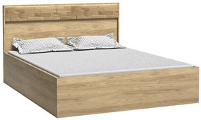 Casarredo Postel s úlož. prostorem 160x200 PILETAS M-9 dub hickory